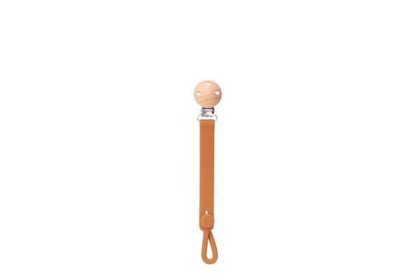 All-in-One Silicone Dummy Clip (Wooden Clip) – LooLoo Chews