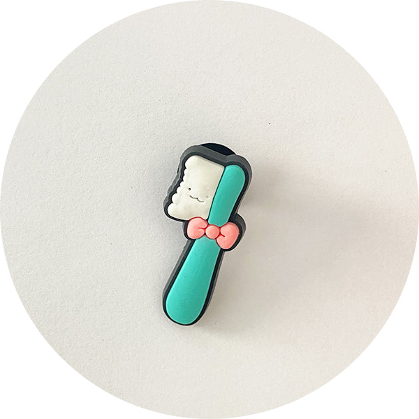 🐊 Shoe Charm - Dentist Toothbrush – LooLoo Chews
