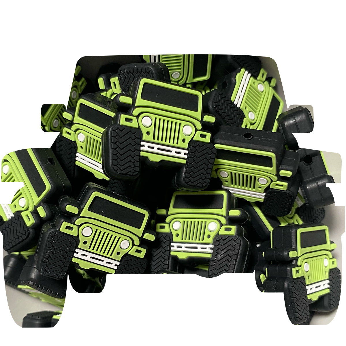 Silicone Jeep Beads – LooLoo Chews
